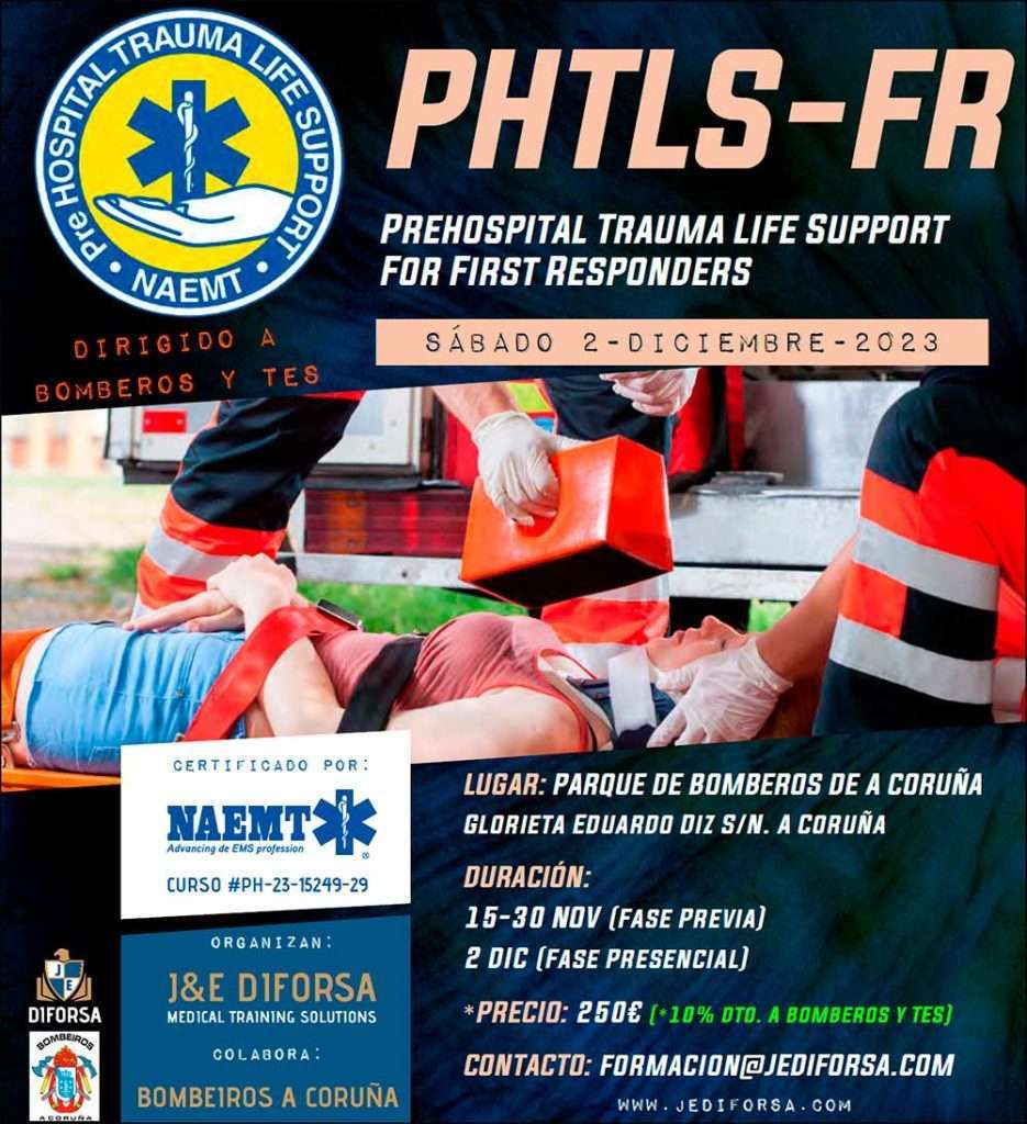CURSO PHTLS-FR (2 De Diciembre 2023) | J&E DIFORSA